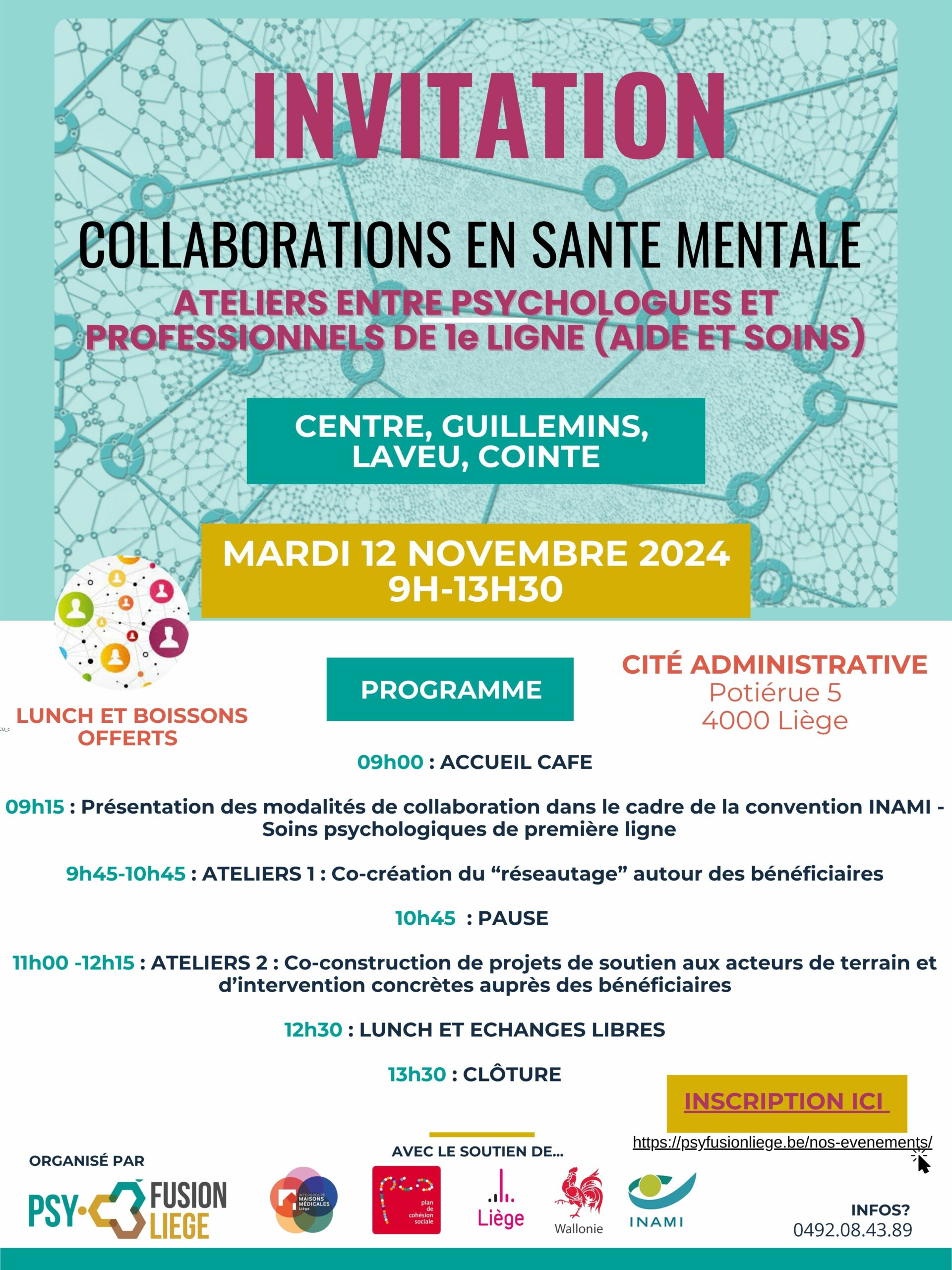 RENCONTRE 12/11/2024 - COLLABORATIONS EN SANTE MENTALE - Centre ...